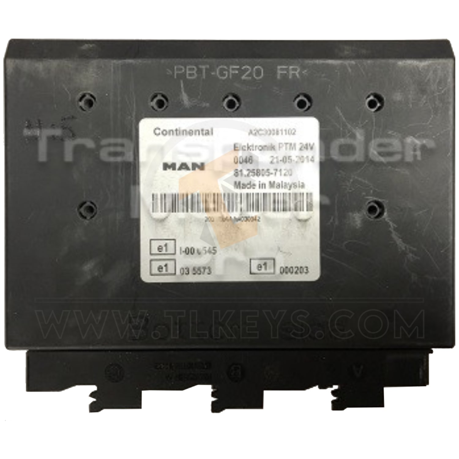 Software module 222 – MAN trucks PTM Continental