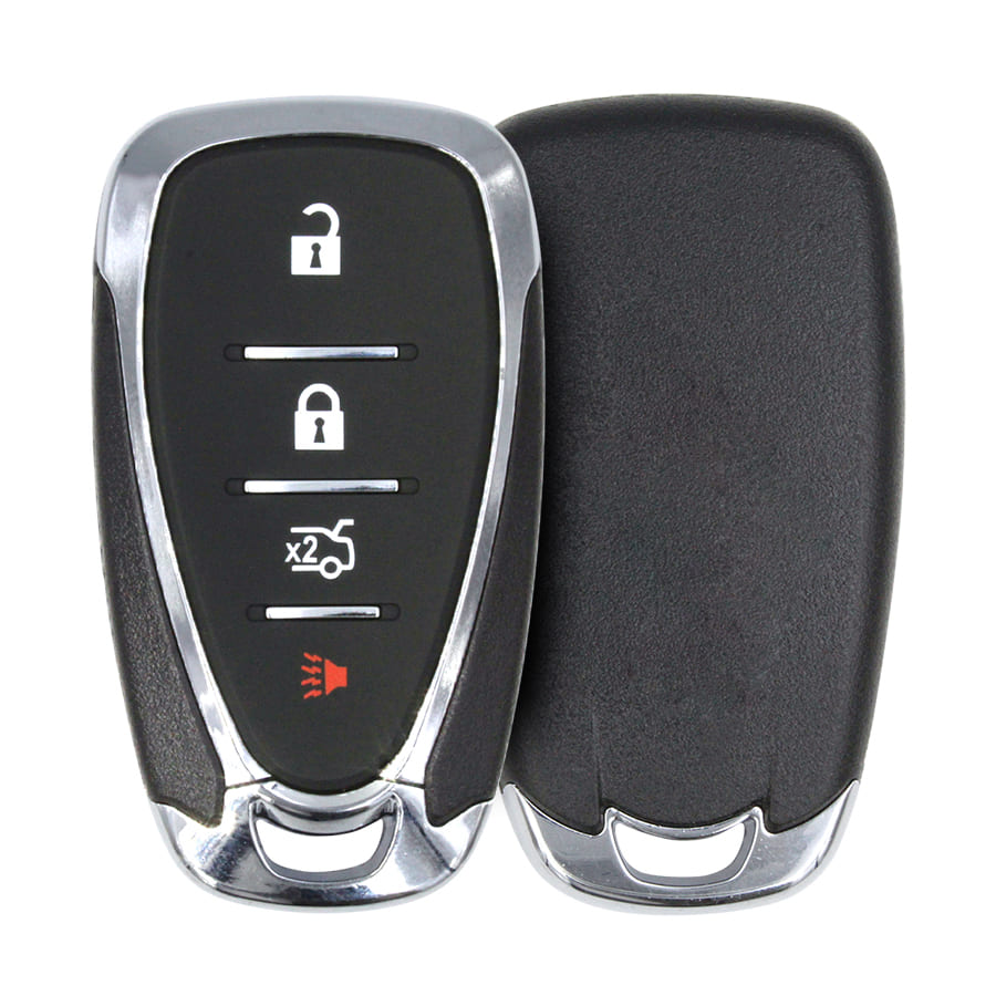 Chevrolet Smart Key Shell 3+1 Buttons Sedan Trunk