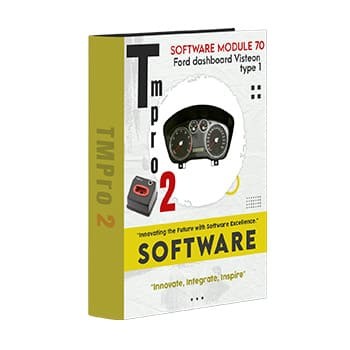 Tmpro 2 Tmpro 2 Software module 70 – Ford dashboard Visteon type