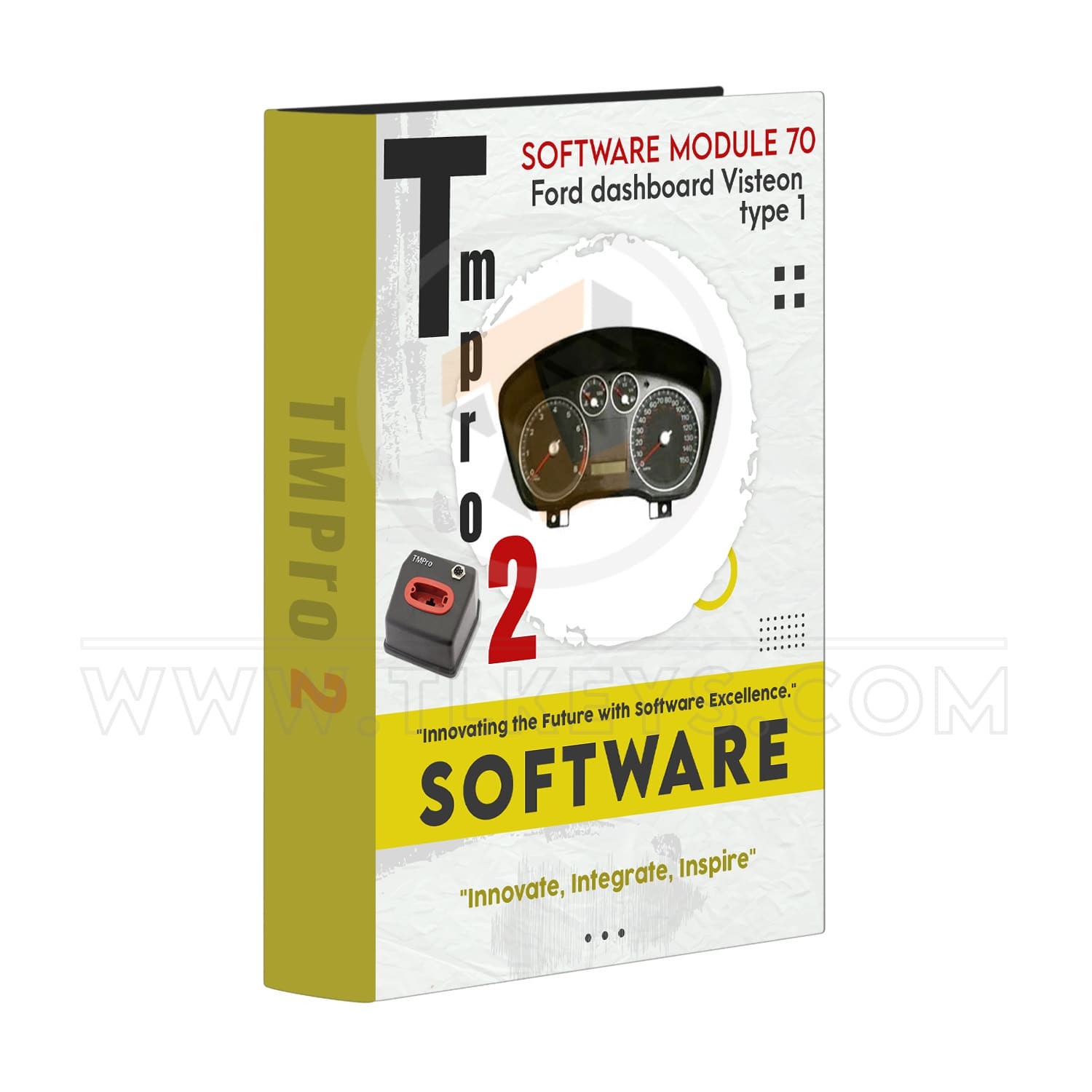 Tmpro 2 Tmpro 2 Software module 70 – Ford dashboard Visteon type