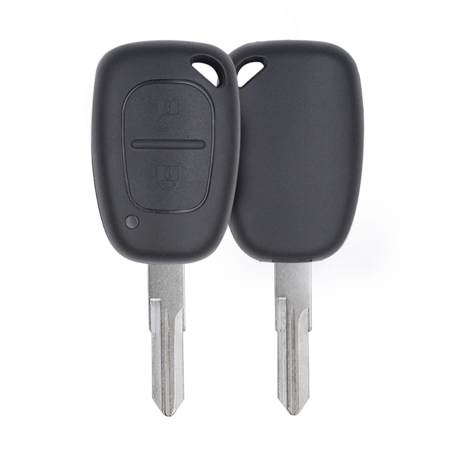 Renault Trafic Head Key Remote Shell 2 Buttons Aftermarket