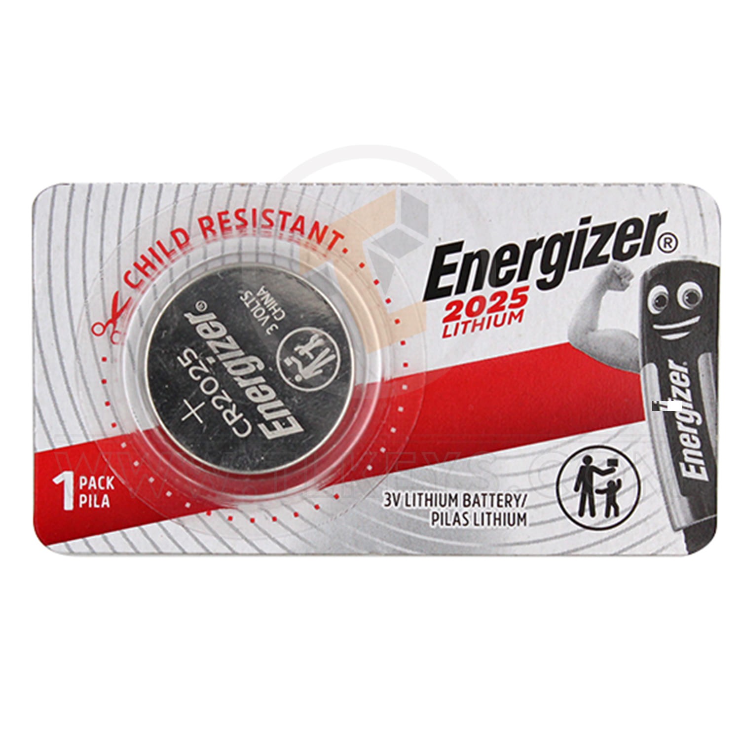 Original Energizer 3V Lithium Battery CR2025