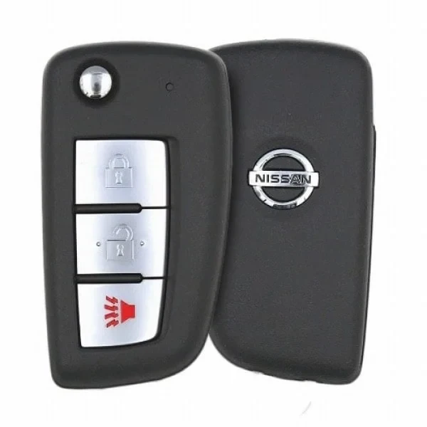 Nissan Rogue Flip Remote Key Shell 3 Buttons