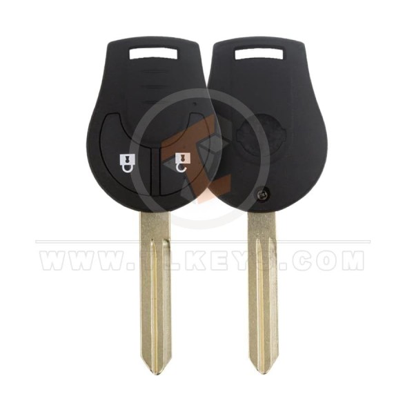 Nissan Head key Remote Shell 2 Buttons Aftermarket Brand