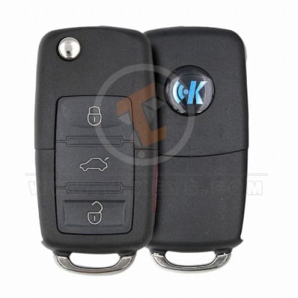 Keydiy KD Flip Key Remote VW Type B01-3+1 - Technolock
