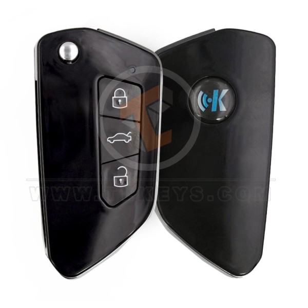 KeyDiy KD Universal Flip Key Remote 3 Buttons B33