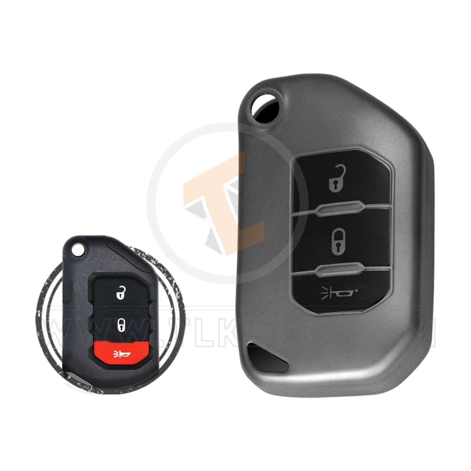 2019 jeep wrangler key fob cover store
