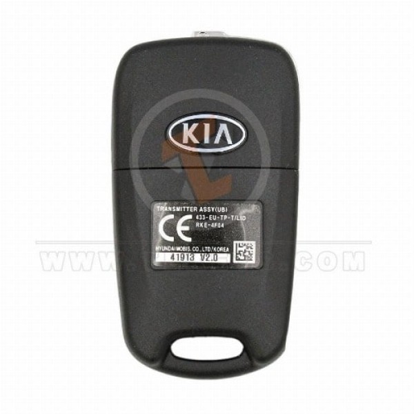 95430-1W152 Controle Remoto Genuíno Kia Flip Key