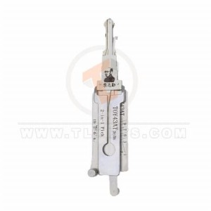 original lishi toy43at 2-in-1 pick decoder tool